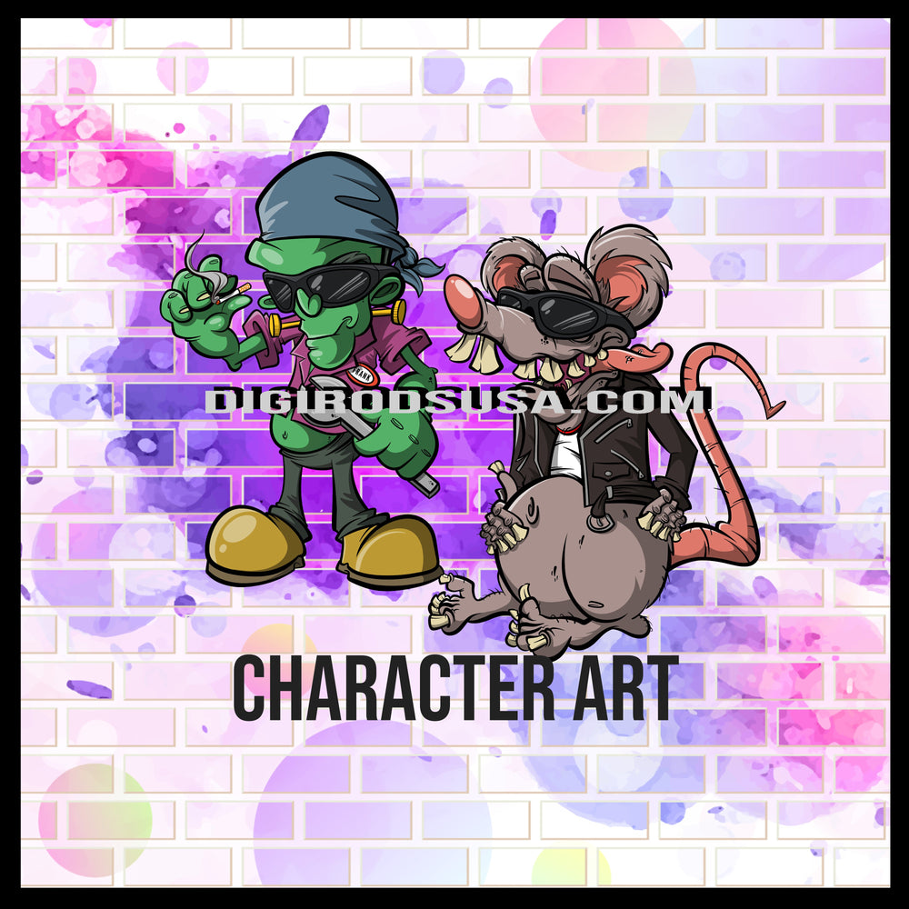 DigiRods Fun Cartoon Cars And Graphics On T Shirts and More Products ...